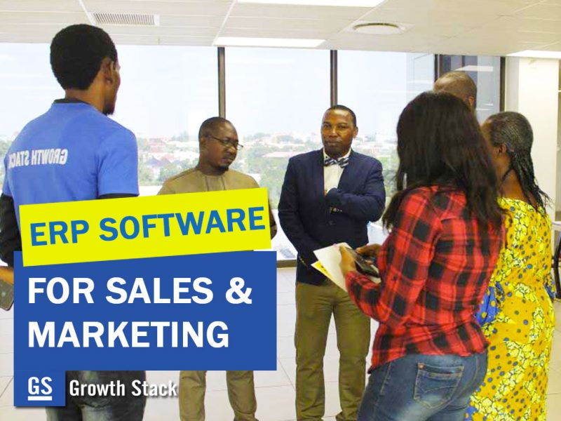 Why ERP is essential for your marketing and sales department - Growth Stack
